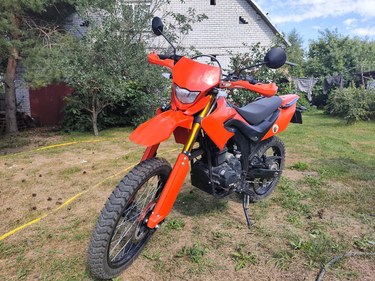 Купить б/у Minsk (Минск) X 250 карбюратор 5 передач в Твери: оранжевый внедорожный эндуро 2020 ...