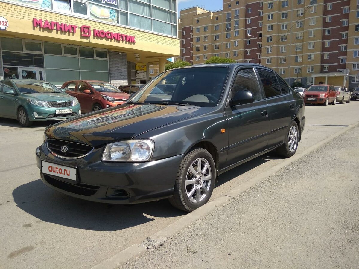 Купить б/у Hyundai Accent II ТагАЗ 1.5 AT (102 л.с.) бензин автомат в ...