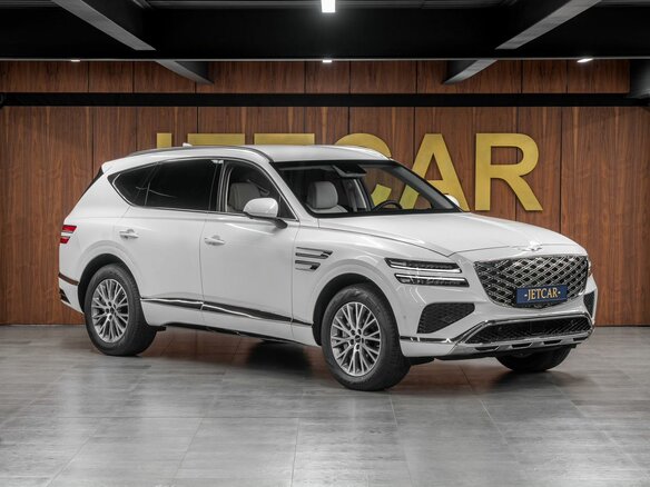 Купить новый Genesis GV80 I Рестайлинг 2.5 AT (304 л.с.) 4WD бензин автомат в Москве: белый ...