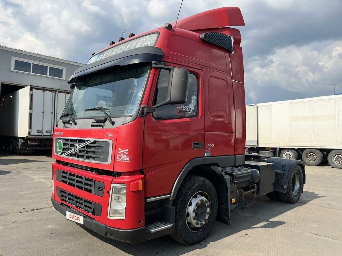 Купить б/у Volvo FM дизель механика в Москве: красный 2007 года на Авто ...