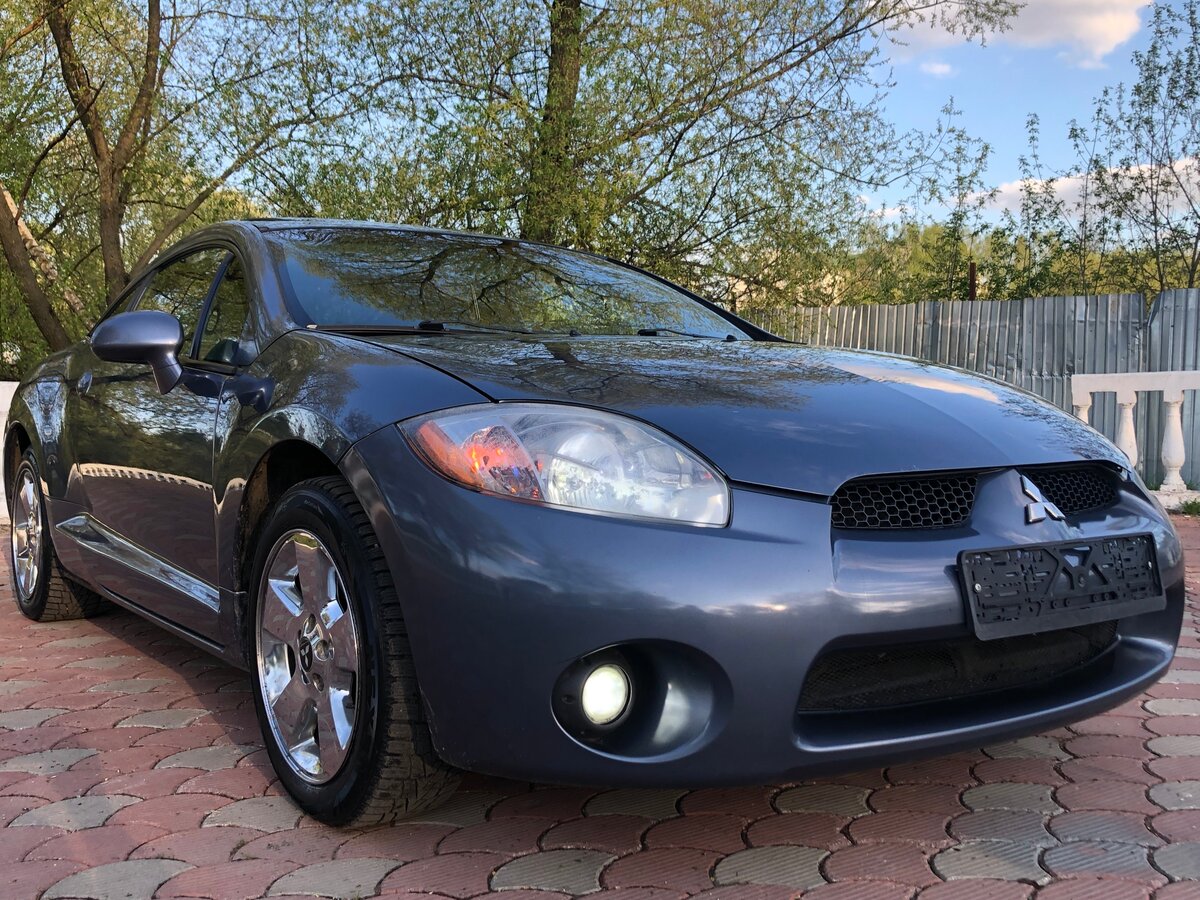 Купить б/у Mitsubishi Eclipse IV 2.4 AT (162 л.с.) бензин автомат в Москве: серый Митсубиси ...