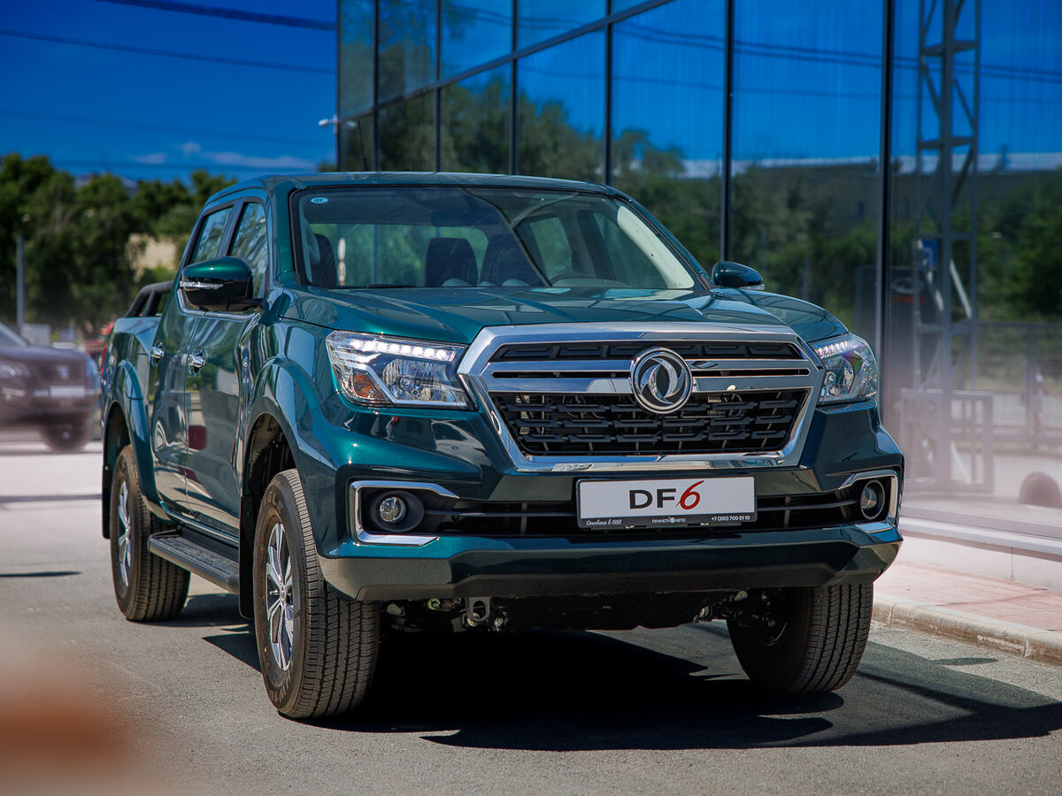 Купить новый Dongfeng DF6 2022-2025 2.5d MT (136 л.с.) 4WD дизель механика в Челябинске: зелёный ...
