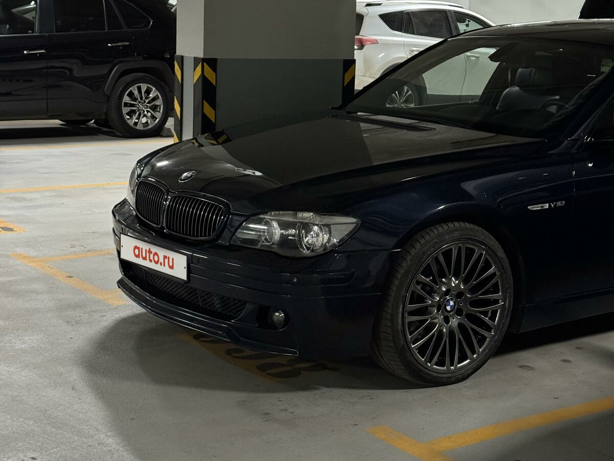 Купить б/у BMW 7 серии IV (E65/E66) Рестайлинг 760i 6.0 AT (445 л.с.) бензин автомат в Москве ...