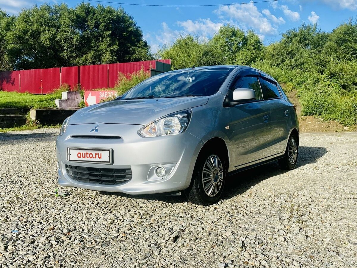Купить б/у Mitsubishi Mirage VI 1.0 CVT (69 л.с.) бензин вариатор в ...