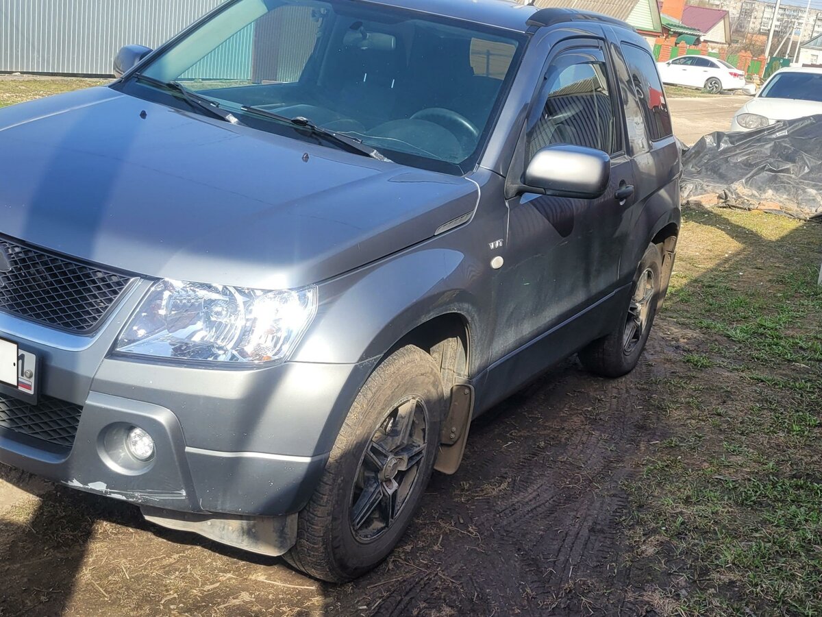 Купить б/у Suzuki Grand Vitara III 1.6 MT (106 л.с.) 4WD бензин механика в Богородицке: серый ...