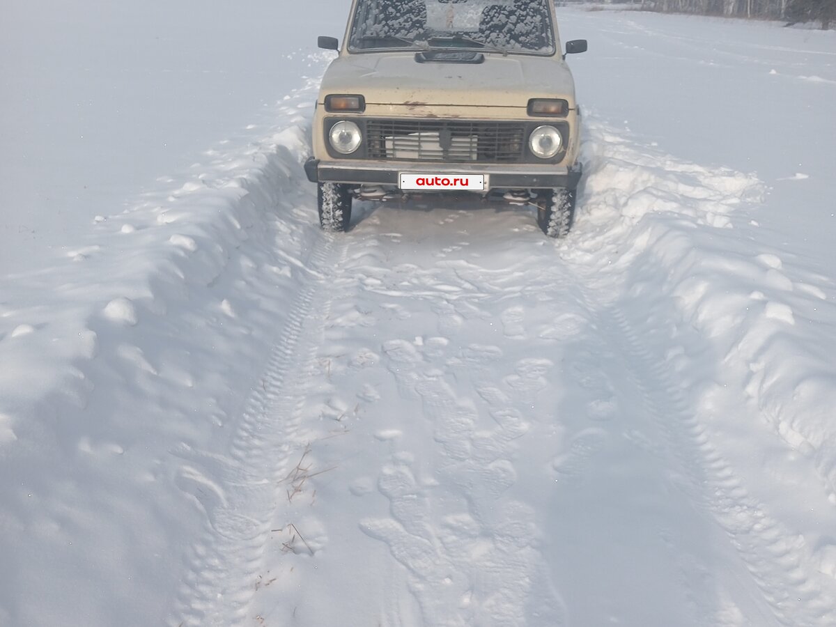 Купить б/у Lada (ВАЗ) 2121 (4x4) I 1.6 MT (75 л.с.) 4WD бензин механика в Уяре: белый Лада 2121 ...
