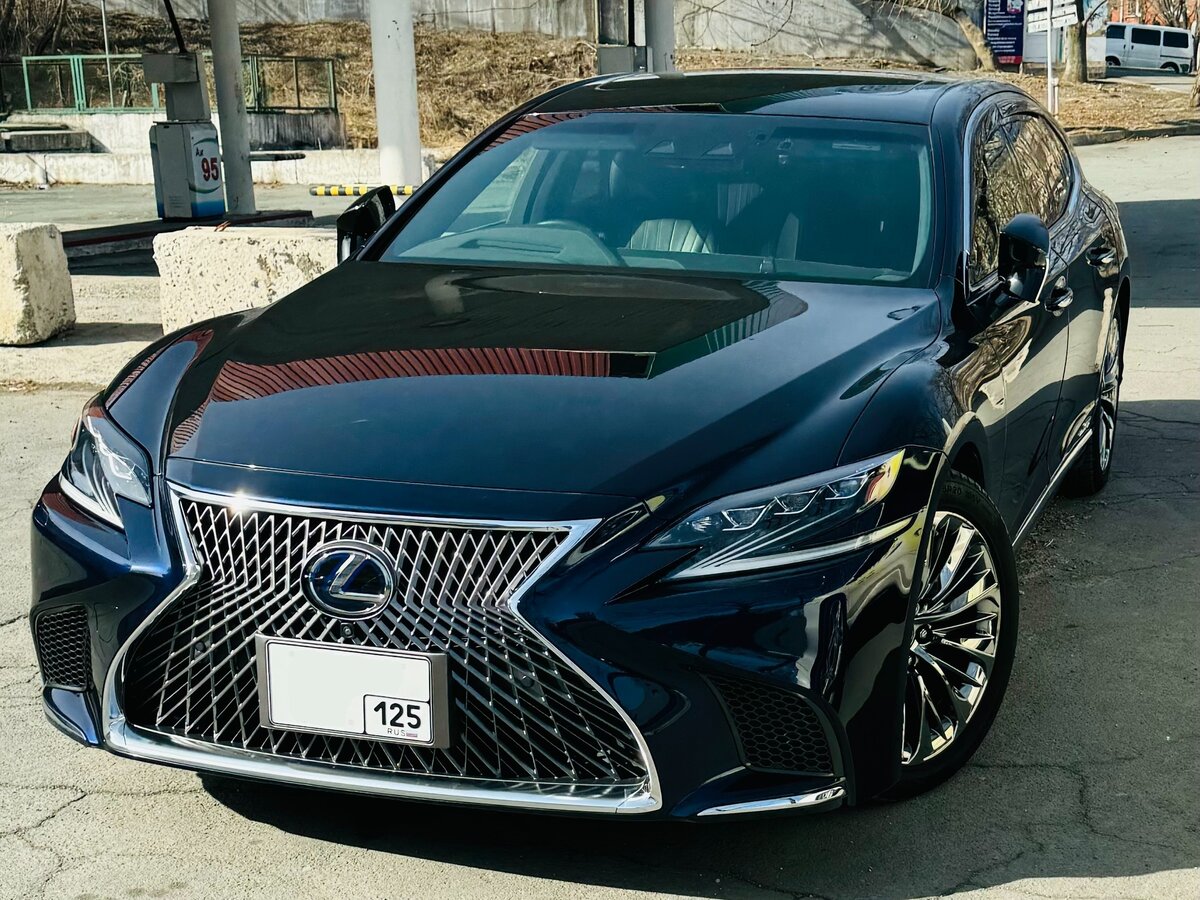 Купить б/у Lexus LS V 500h 3.5hyb AT (354 л.с.) 4WD гибрид автомат во ...