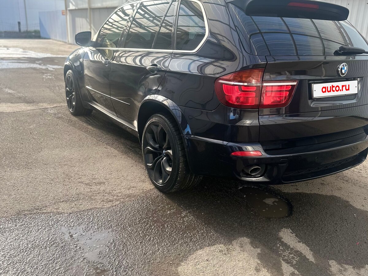 Купить б/у BMW X5 II (E70) 35d 3.0d AT (286 л.с.) 4WD дизель автомат в Ростове-на-Дону: чёрный ...