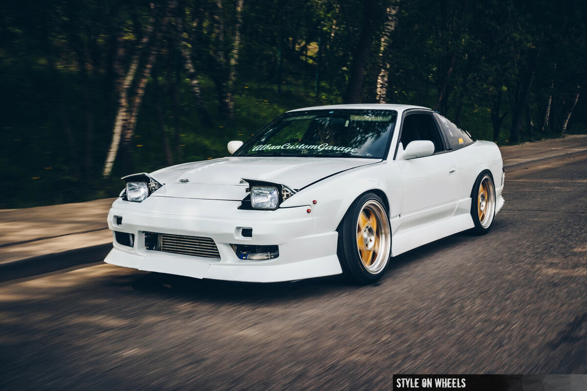 Купить б/у Nissan 180SX 1988-1998 2.0 MT (205 л.с.) бензин механика в Москве: белый Ниссан 180SX ...