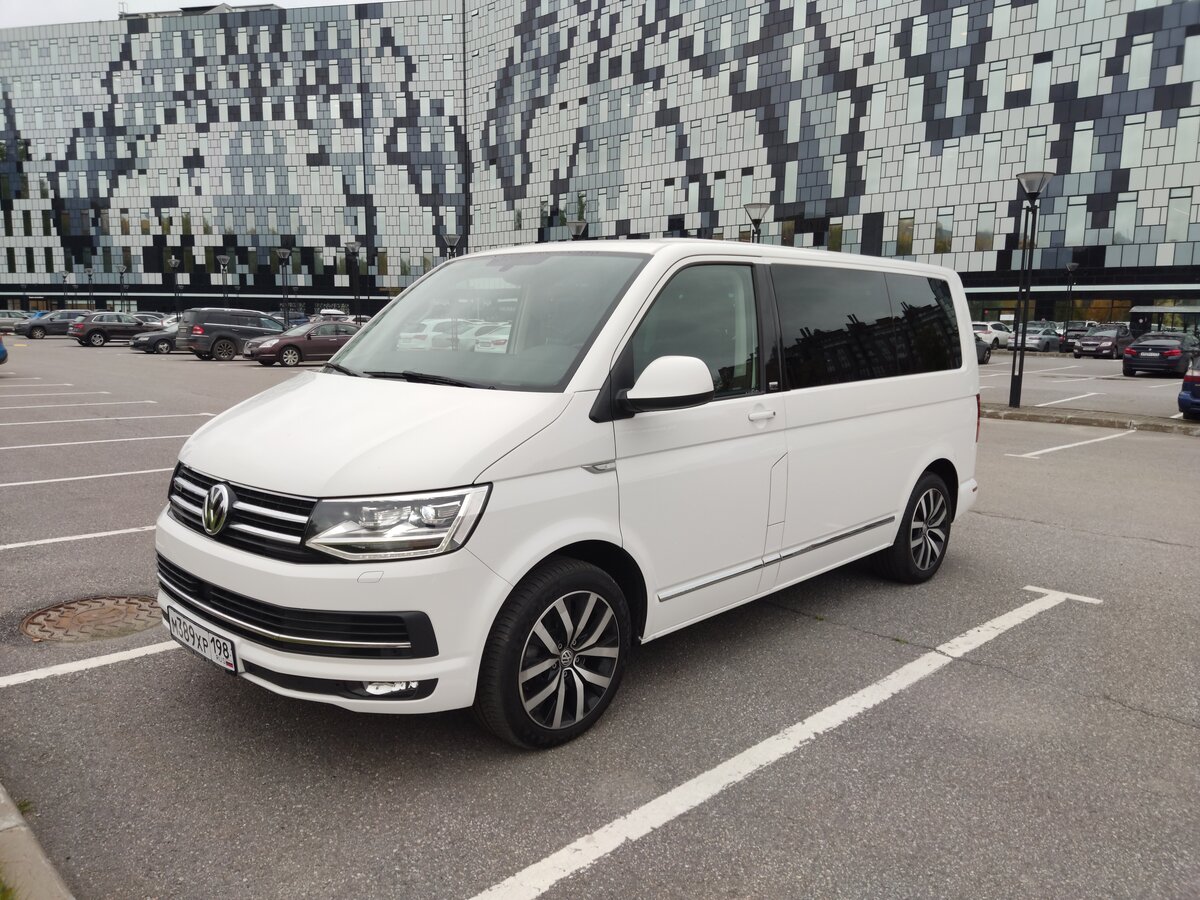 Купить б/у Volkswagen Multivan T6 2.0d AMT (199 л.с.) 4WD дизель робот ...