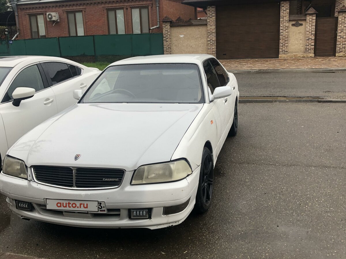 Купить б/у Nissan Leopard IV (Y33) 2.0 AT (125 л.с.) бензин автомат в Краснодаре: серый Ниссан ...