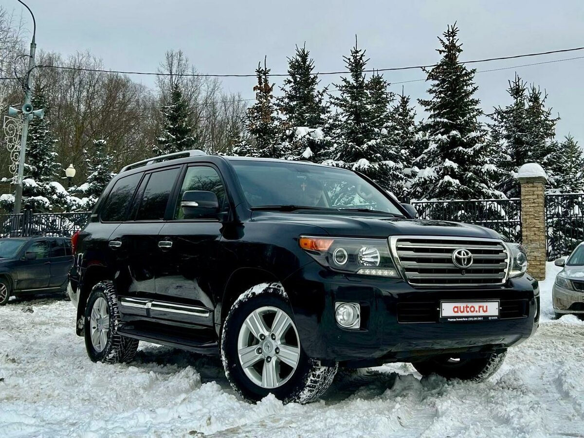 Купить б/у Toyota Land Cruiser 200 Series Рестайлинг 1 4.5d AT (235 л.с ...