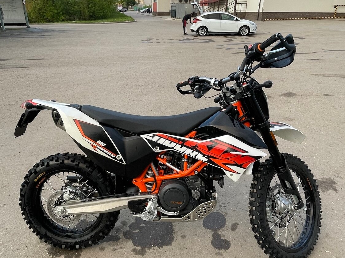 Купить б/у KTM 690 Enduro R инжектор 6 передач в Павлово: оранжевый ...