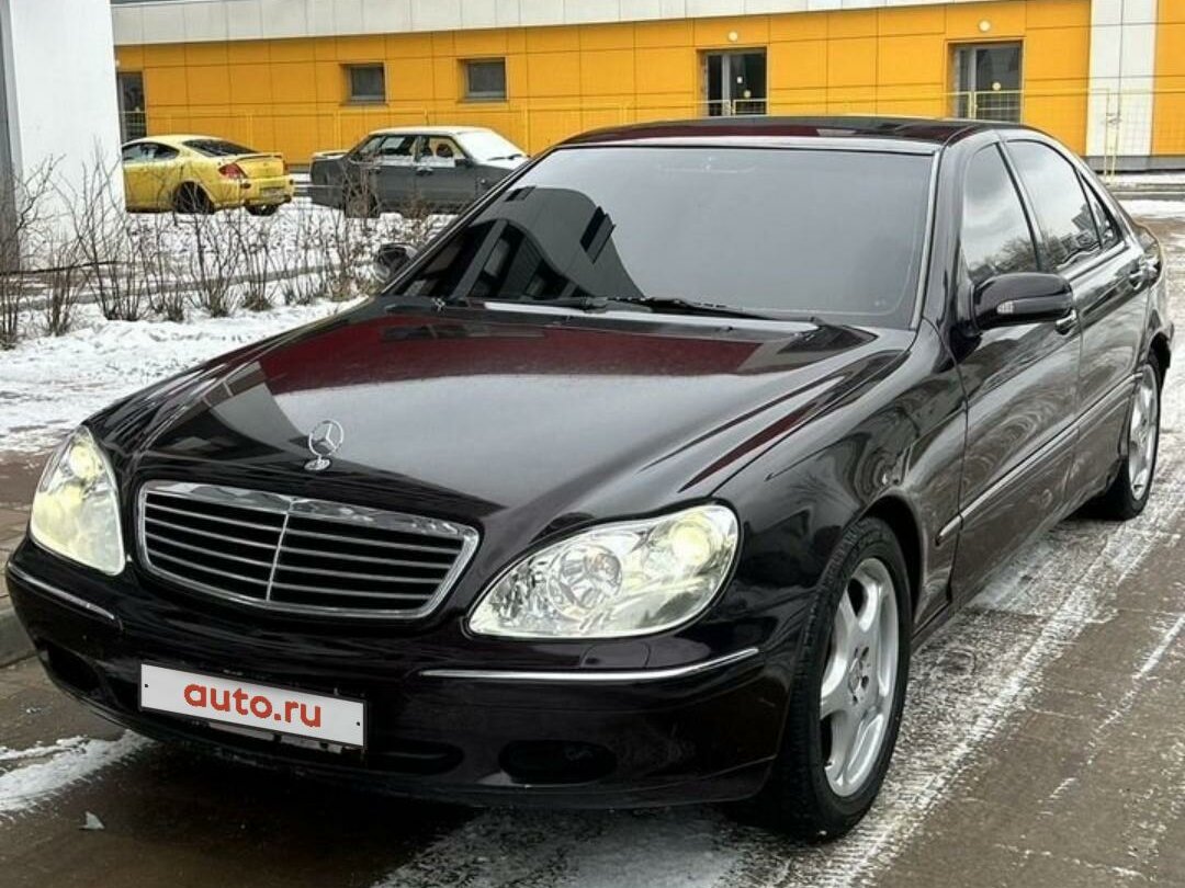 Купить б/у Mercedes-Benz S-Класс IV (W220) 500 Long 5.0 AT (306 л.с.) бензин автомат в Саратове ...