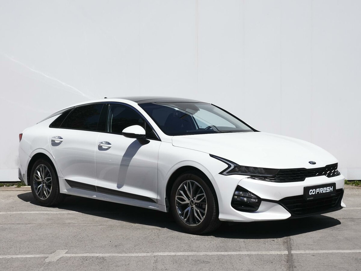 Купить б/у Kia K5 III LPi 2.0 AT (146 л.с.) газ автомат в Сочи: белый Киа к5 III седан 2021 года ...