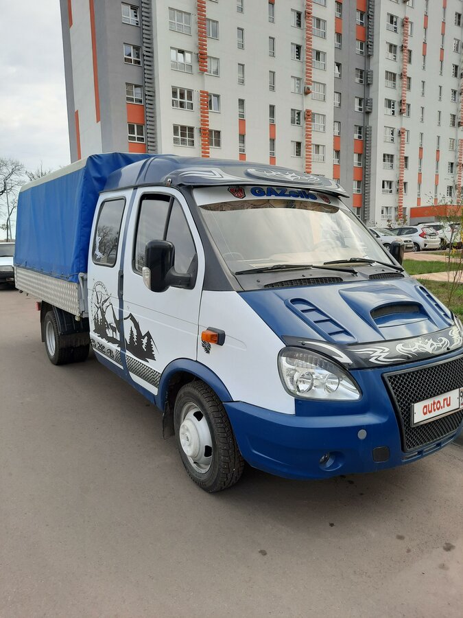 Купить б/у ГАЗ ГАЗель (3302) бензин механика в Краснодаре: белый тент 2009 года на Авто.ру ID ...