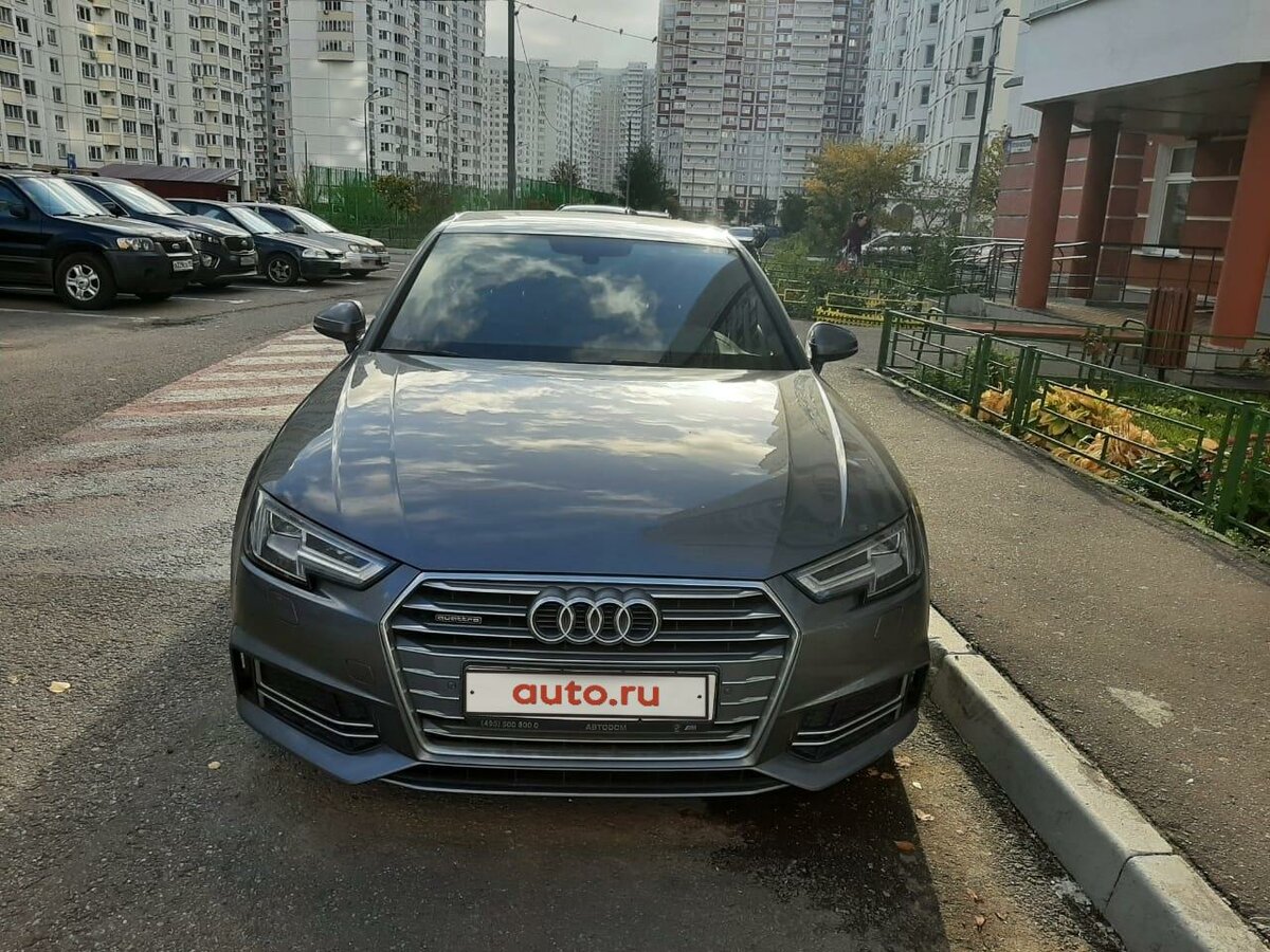 Купить б/у Audi A4 V (B9) 2.0d AMT (190 л.с.) 4WD дизель робот в Москве ...