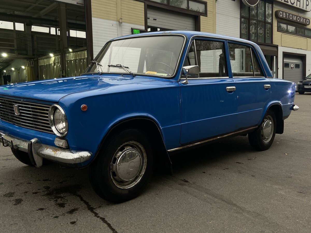 Купить б/у Lada (ВАЗ) 2101 1970-1988 1.2 MT (64 л.с.) бензин механика в Балашихе: синий Лада ...