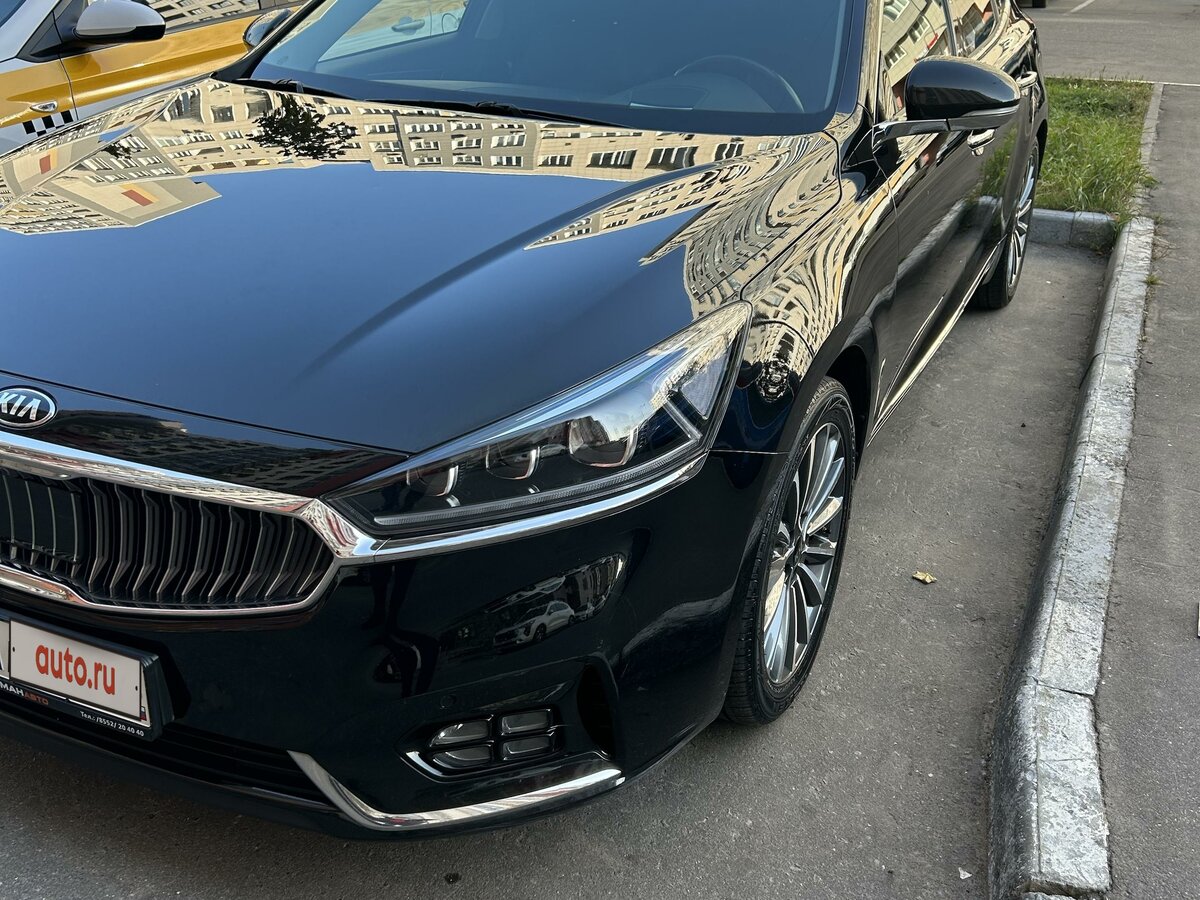 Купить б/у Kia K7 YG (II) 2.2d AT (202 л.с.) дизель автомат в Балашихе: чёрный Киа K7 YG (II ...