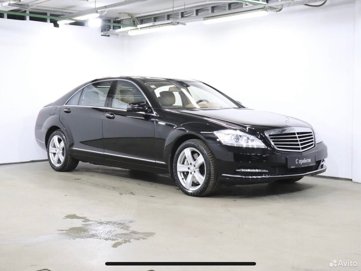 Купить б/у Mercedes-Benz S-Класс V (W221) Рестайлинг 500 Long 4.7 AT (435 л.с.) 4WD бензин ...