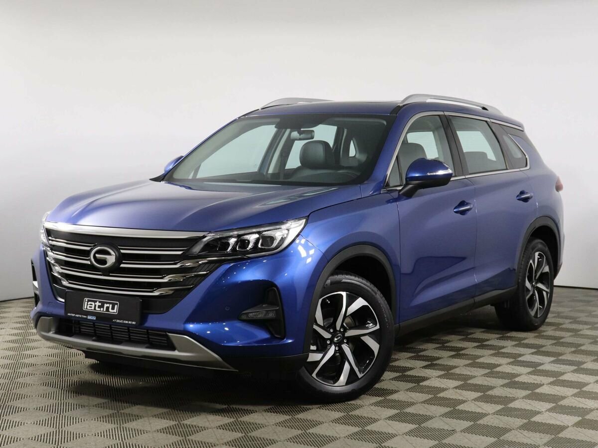 Купить новый GAC GS5 I 1.5 AT (137 л.с.) бензин автомат в Санкт-Петербурге: синий ГАК ГС5 I ...