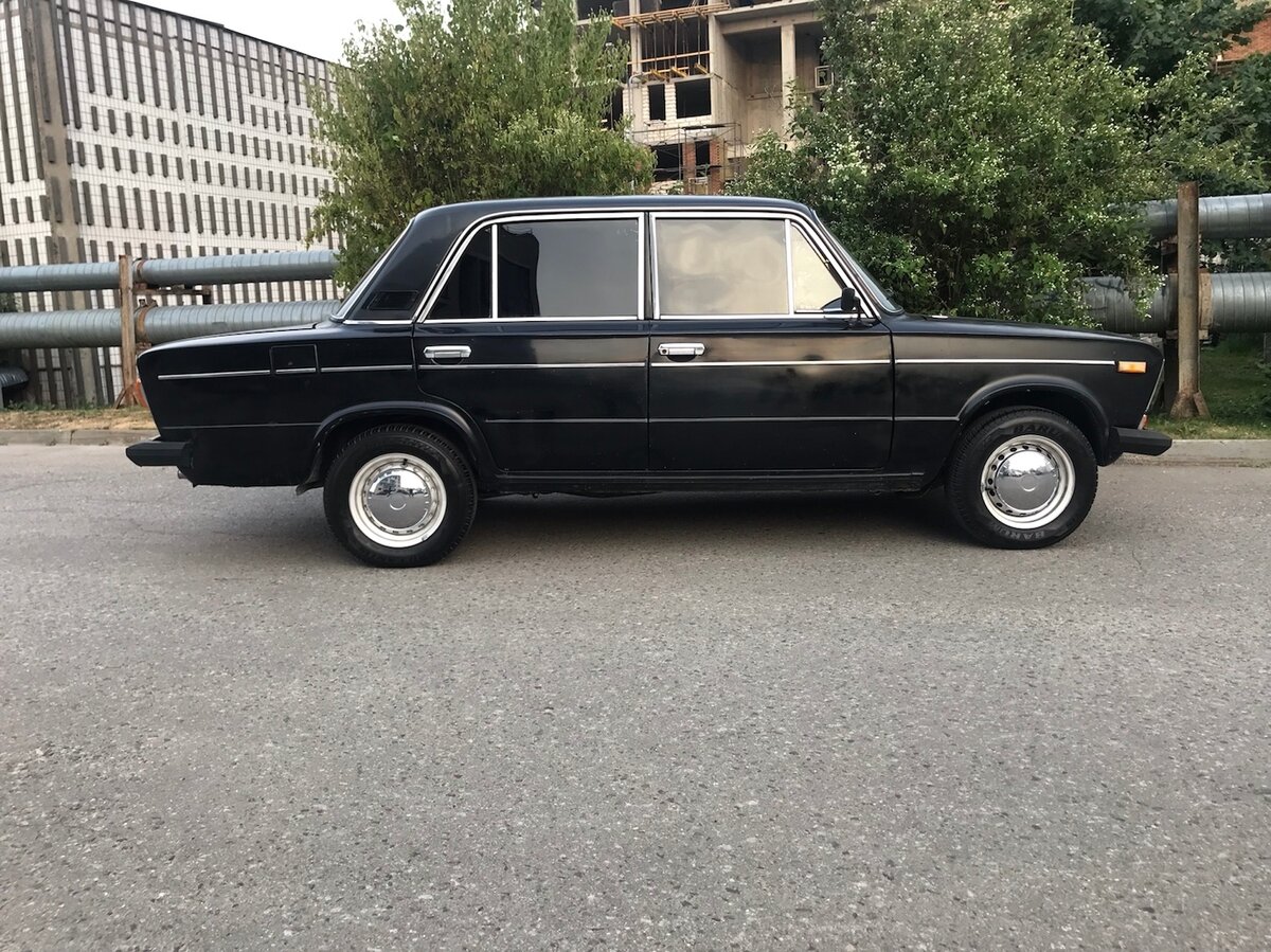 Купить б/у Lada (ВАЗ) 2106 1976-2006 1.3 MT (64 л.с.) бензин механика в Отрадном: чёрный Лада ...