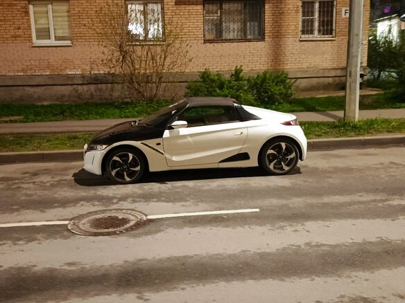 Купить б/у Honda S660 2015-2022 0.7 CVT (64 л.с.) бензин вариатор в Ломоносове: белый Хонда С660 ...