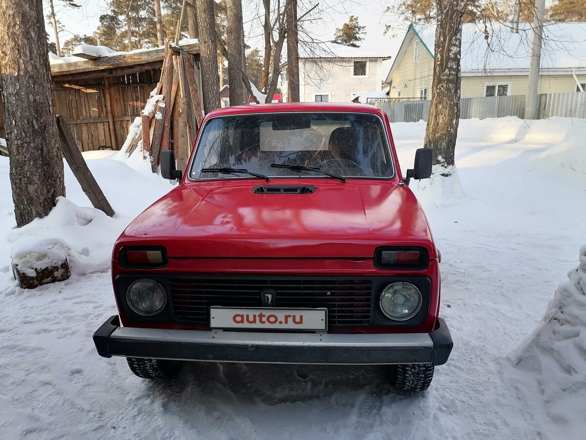 Купить б/у Lada (ВАЗ) 2121 (4x4) I 1.6 MT (75 л.с.) 4WD бензин механика в Томске: красный Лада ...
