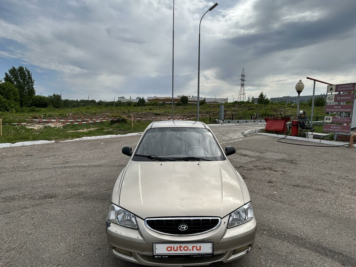 Купить б/у Hyundai Accent II ТагАЗ 1.5 MT (102 л.с.) бензин механика в ...