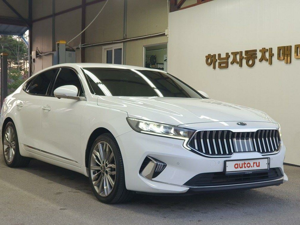 Купить б/у Kia K7 YG (II) 2.2d AT (202 л.с.) дизель автомат во Владивостоке: белый Киа K7 YG (II ...
