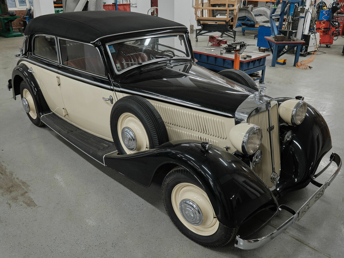 Купить б/у Horch 830 1933-1940 3.5 MT (82 л.с.) бензин механика в ...
