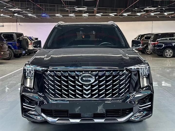 Купить б/у GAC GS8 II 2.0 AT (252 л.с.) 4WD бензин автомат в Уссурийске: чёрный ГАК ГС8 II ...