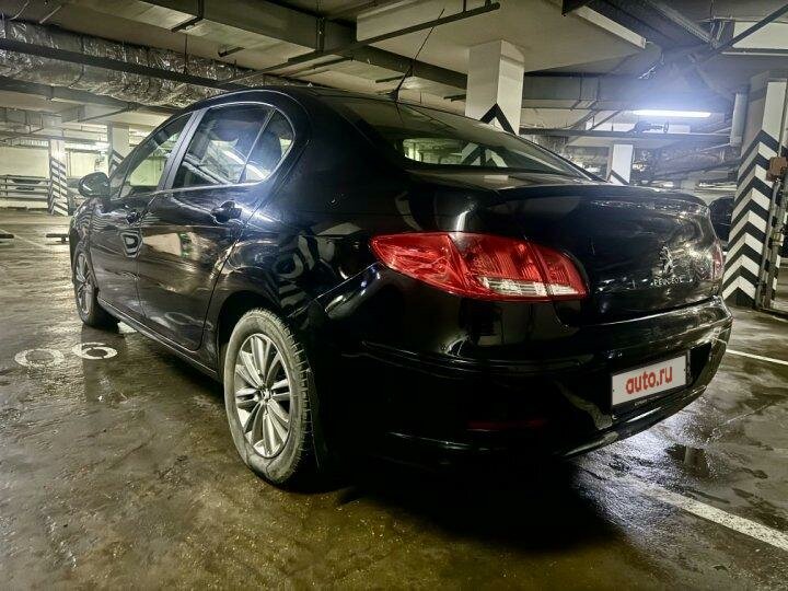 Купить б/у Peugeot 408 I Рестайлинг 1.6 AT (150 л.с.) бензин автомат в Москве: чёрный Пежо 408 I ...
