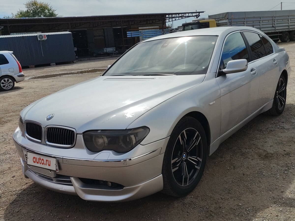 Купить б/у BMW 7 серии IV (E65/E66) 730d 3.0d AT (218 л.с.) дизель автомат в Краснодаре: белый ...