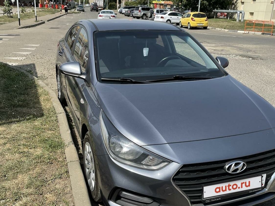 Купить б/у Hyundai Solaris II 1.6 AT (123 л.с.) бензин автомат в ...
