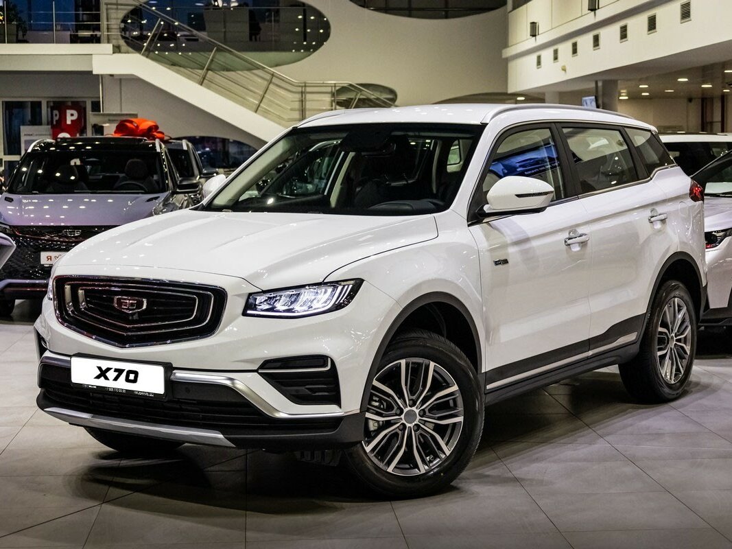 Купить новый Belgee X70 2024-2025 1.5 AT (150 л.с.) бензин автомат в Москве: белый Белджи Икс 70 ...