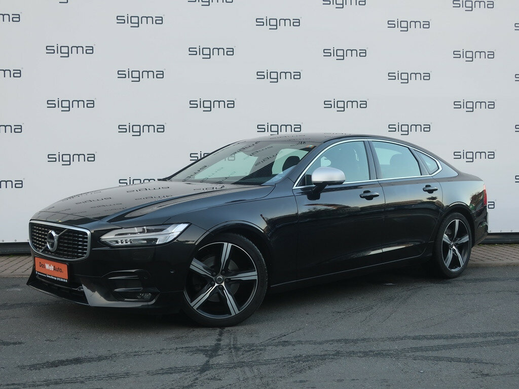 Купить б/у Volvo S90 II 2.0 AT (249 л.с.) бензин автомат в Санкт-Петербурге: чёрный Вольво S90 ...