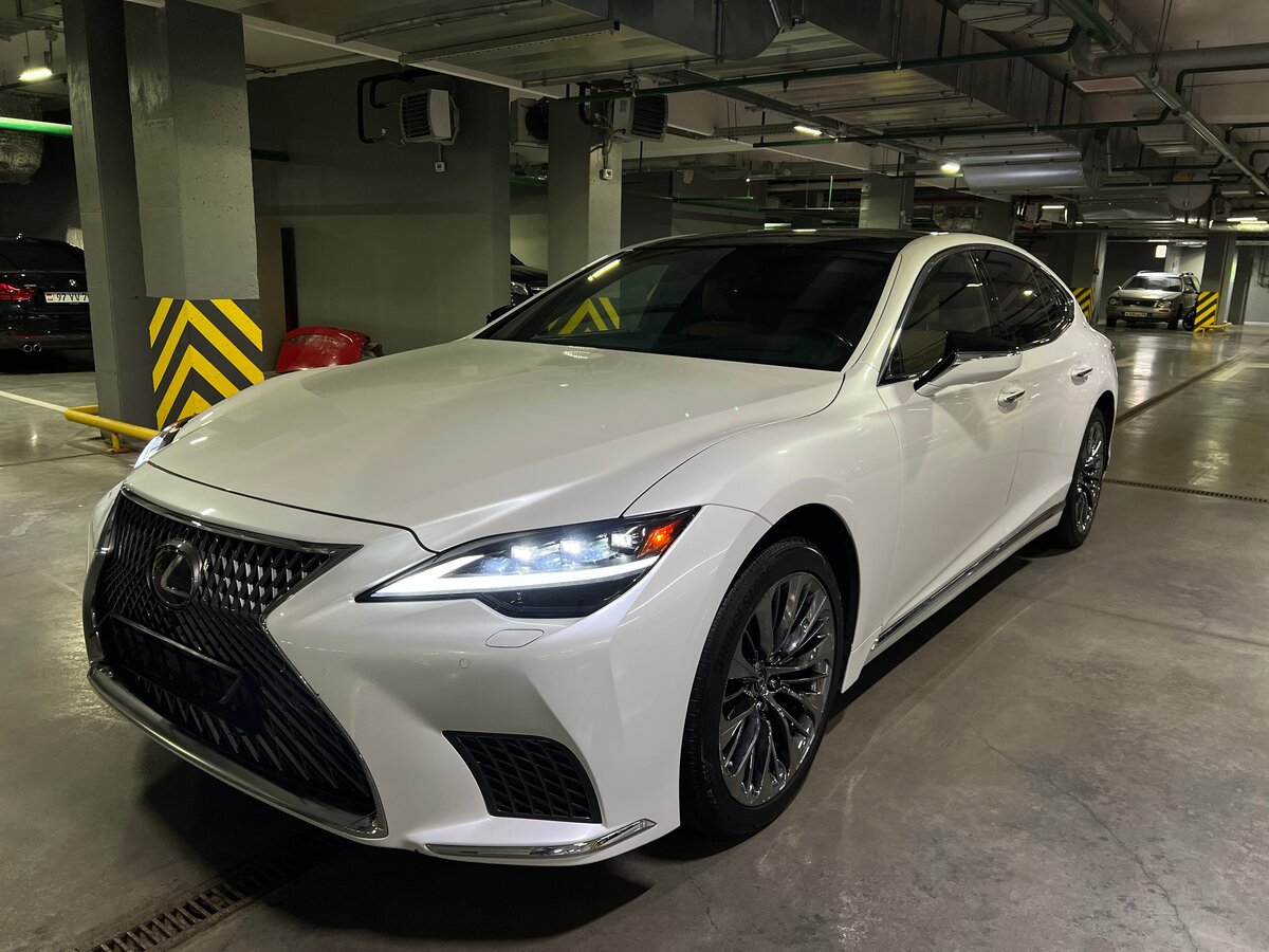 Купить б/у Lexus LS V Рестайлинг 500 3.4 AT (416 л.с.) бензин автомат в ...