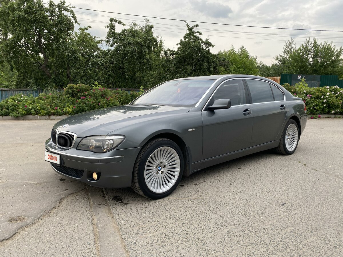 Купить б/у BMW 7 серии IV (E65/E66) Рестайлинг 750Li 4.8 AT (367 л.с.) бензин автомат в Москве ...