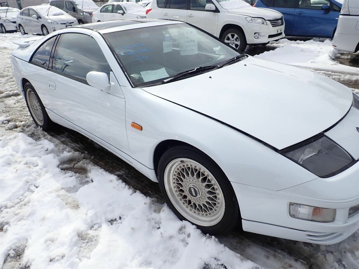 Купить б/у Nissan Fairlady Z IV (Z32) 3.0 AT (280 л.с.) бензин автомат во Владивостоке: красный ...