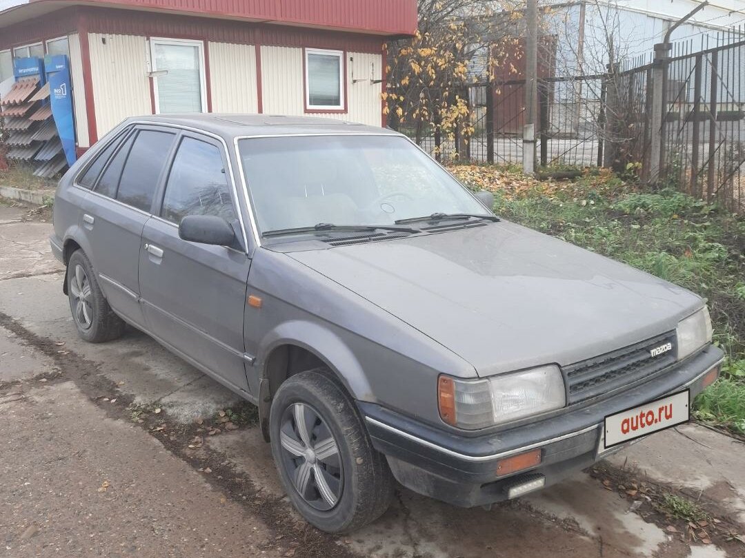 Купить б/у Mazda 323 III (BF) 1.3 MT (60 л.с.) бензин механика в Кирове: серый Мазда 323 III (BF ...