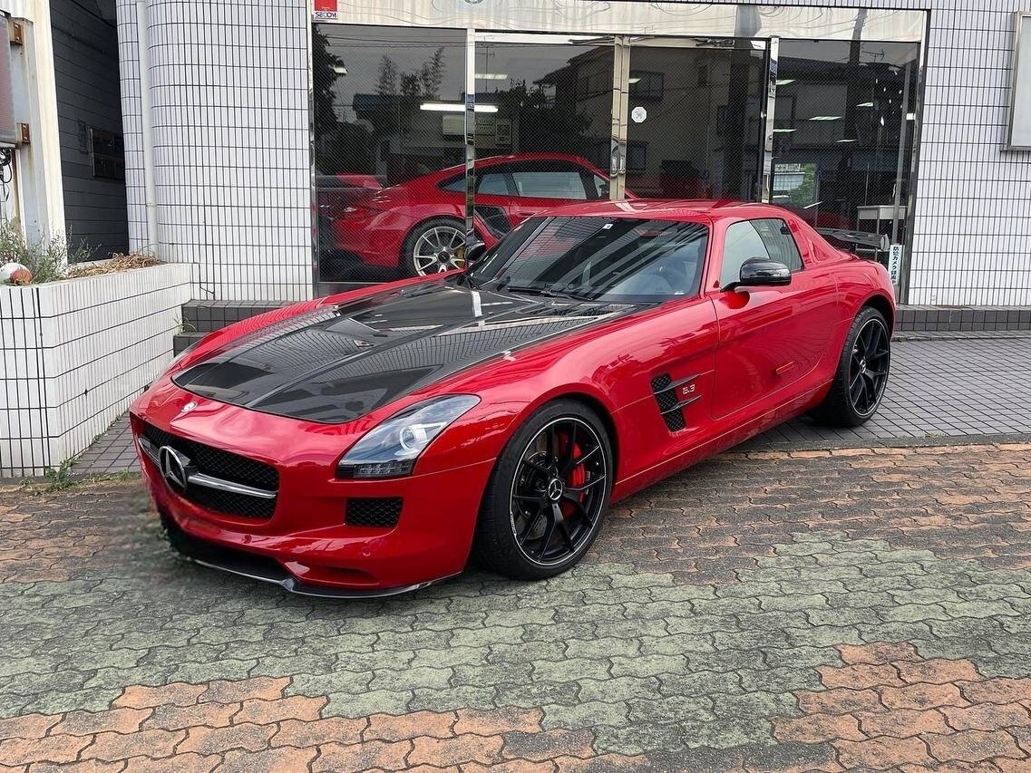 Купить б/у Mercedes-Benz SLS AMG 2010-2014 GT 6.2 AMT (591 л.с.) бензин ...
