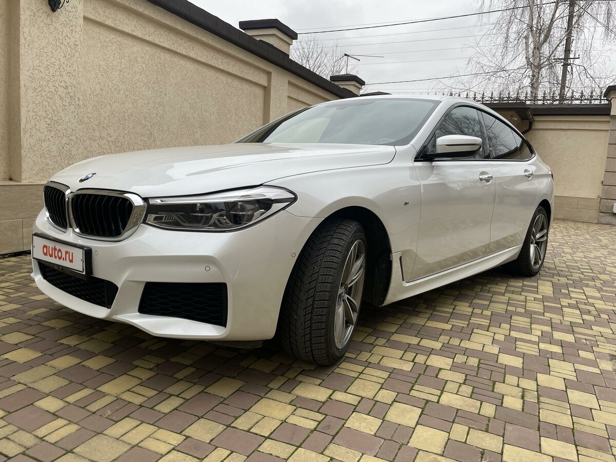 Купить б/у BMW 6 серии IV (G32) 630i 2.0 AT (249 л.с.) бензин автомат в Армавире: белый БМВ 6 ...