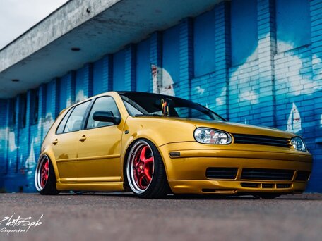 Slammed Vw Golf Mk4