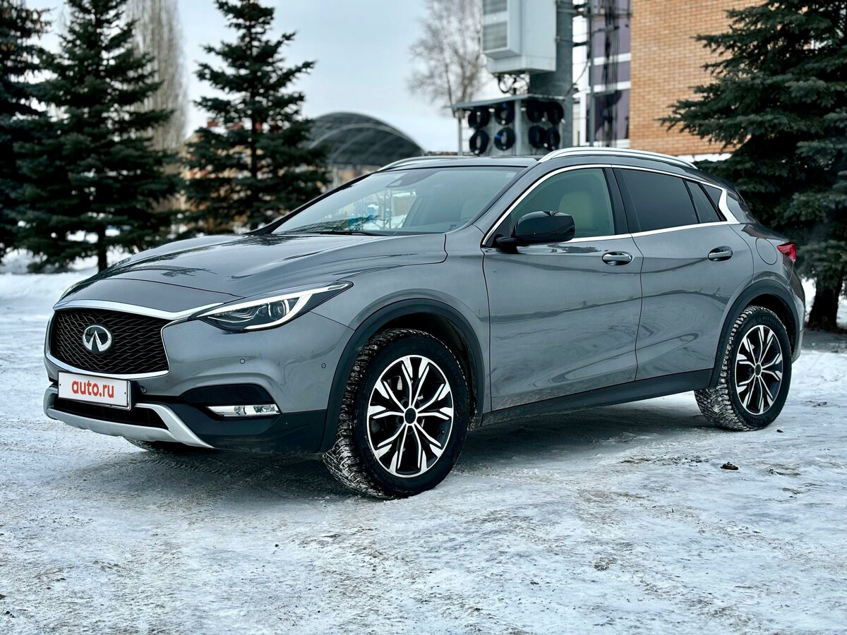 Купить б/у Infiniti QX30 2016-2019 2.0 AMT (211 л.с.) 4WD бензин робот в Оренбурге: серый ...