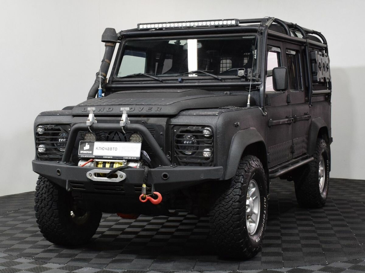 Купить б/у Land Rover Defender I Рестайлинг 110 2.2d MT (122 л.с.) 4WD ...