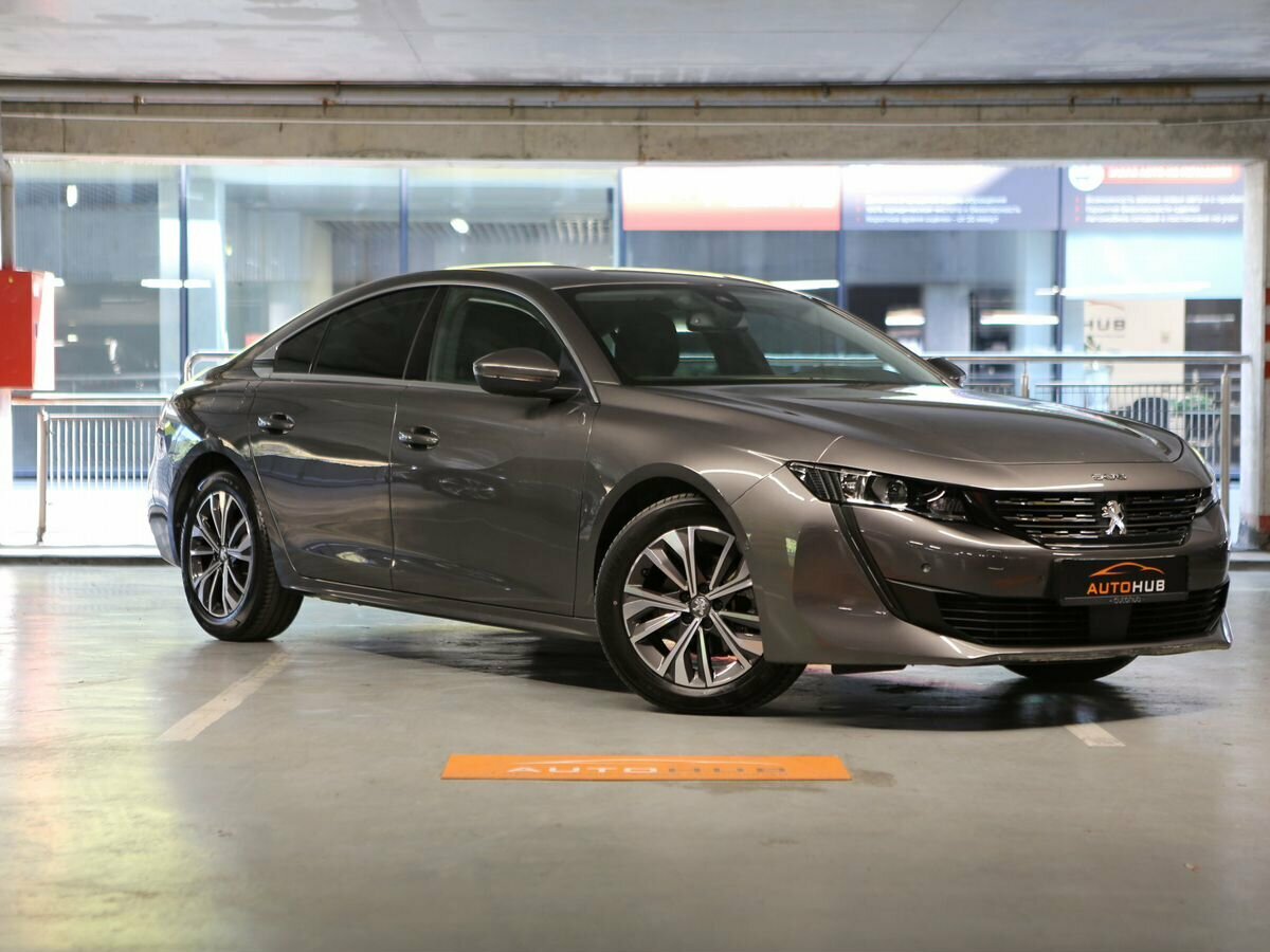Купить б/у Peugeot 508 II 1.2 AT (131 л.с.) бензин автомат в Калининграде: серый Пежо 508 II ...