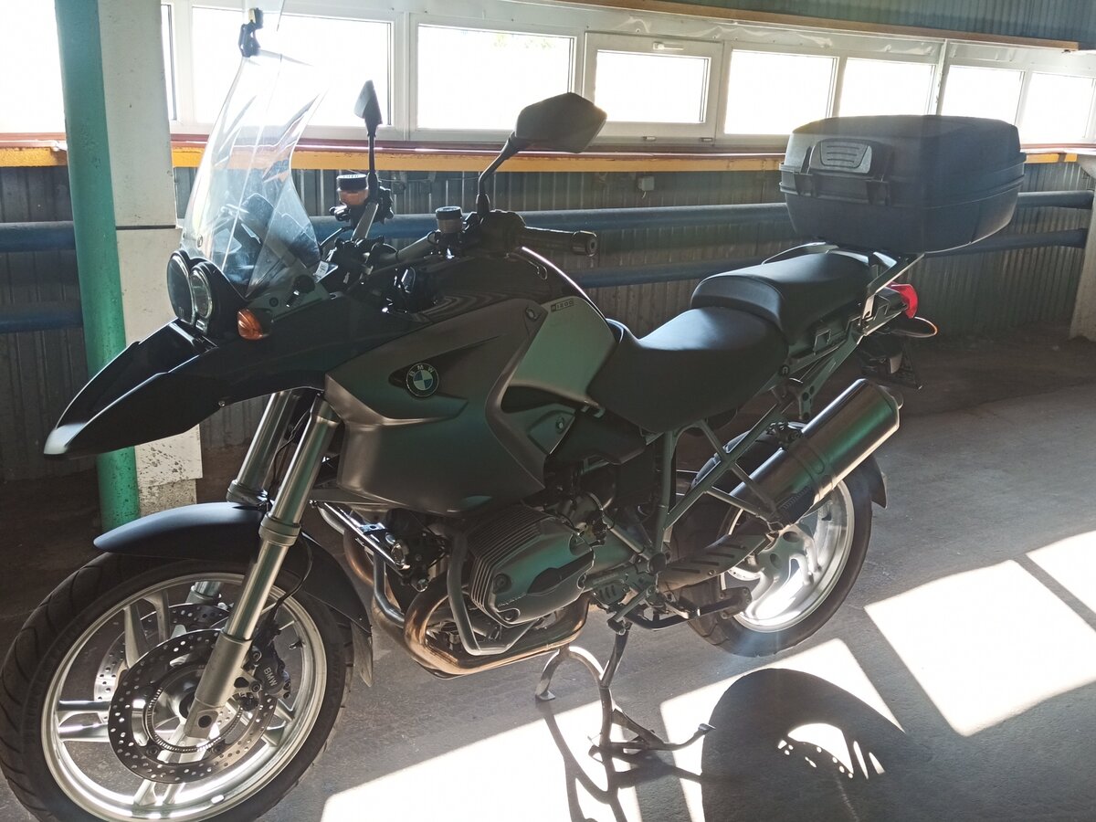 Купить б/у BMW R 1200 GS инжектор 6 передач в Москве: синий ...