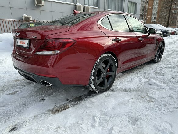 Купить б/у Genesis G70 I 3.3 AT (370 л.с.) бензин автомат в Москве ...