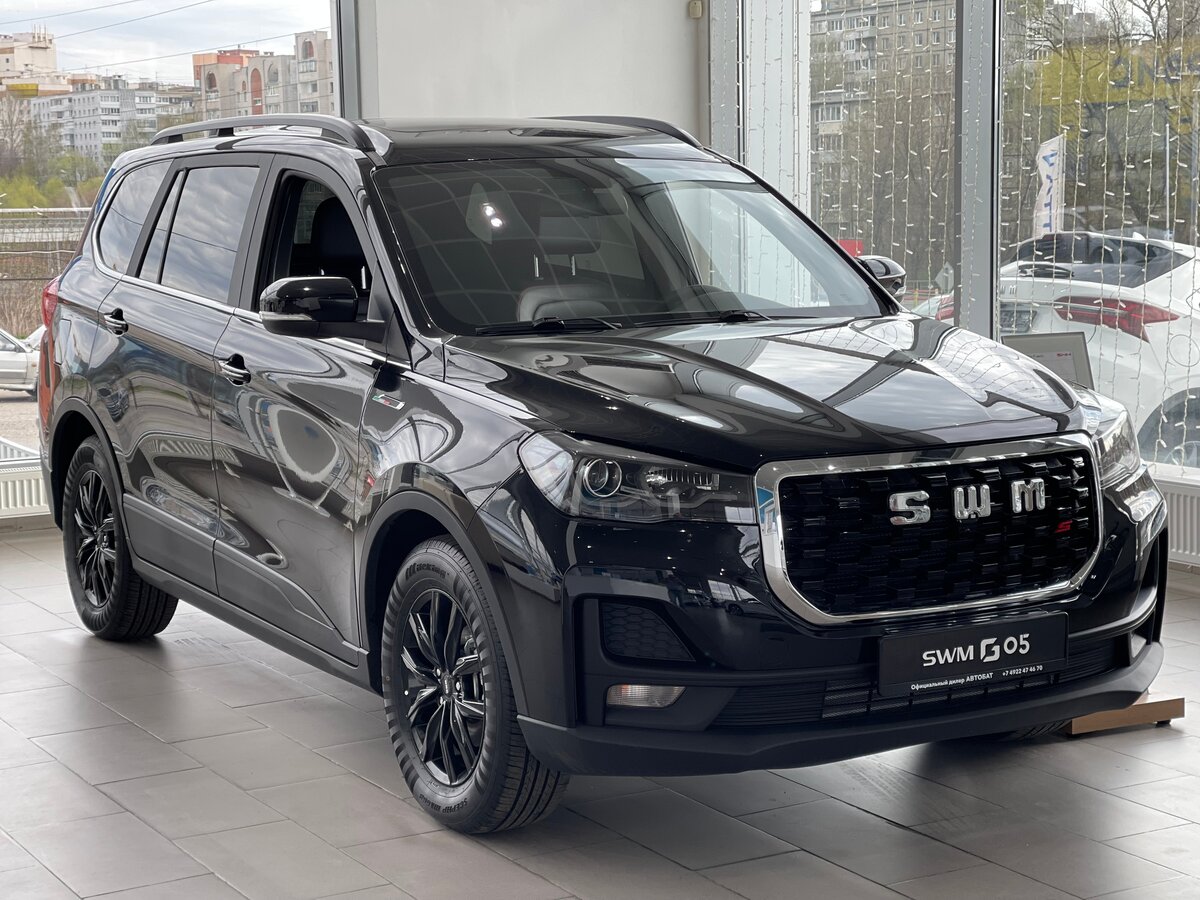 Купить новый SWM G05 Pro 2021-2025 1.5 AMT (139 л.с.) бензин робот во Владимире: чёрный СВМ ...